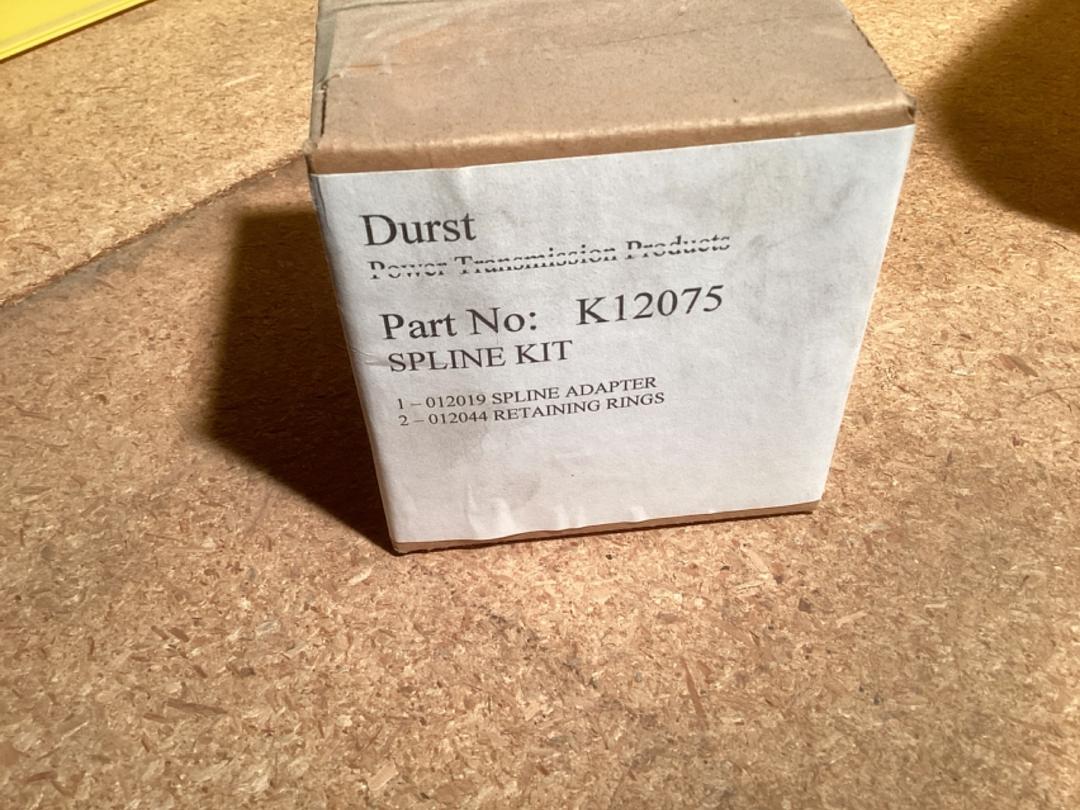ADAPTERS, DURST SHAFT SPLINED, FOR PUMPS K12075 - Open Top Drive
