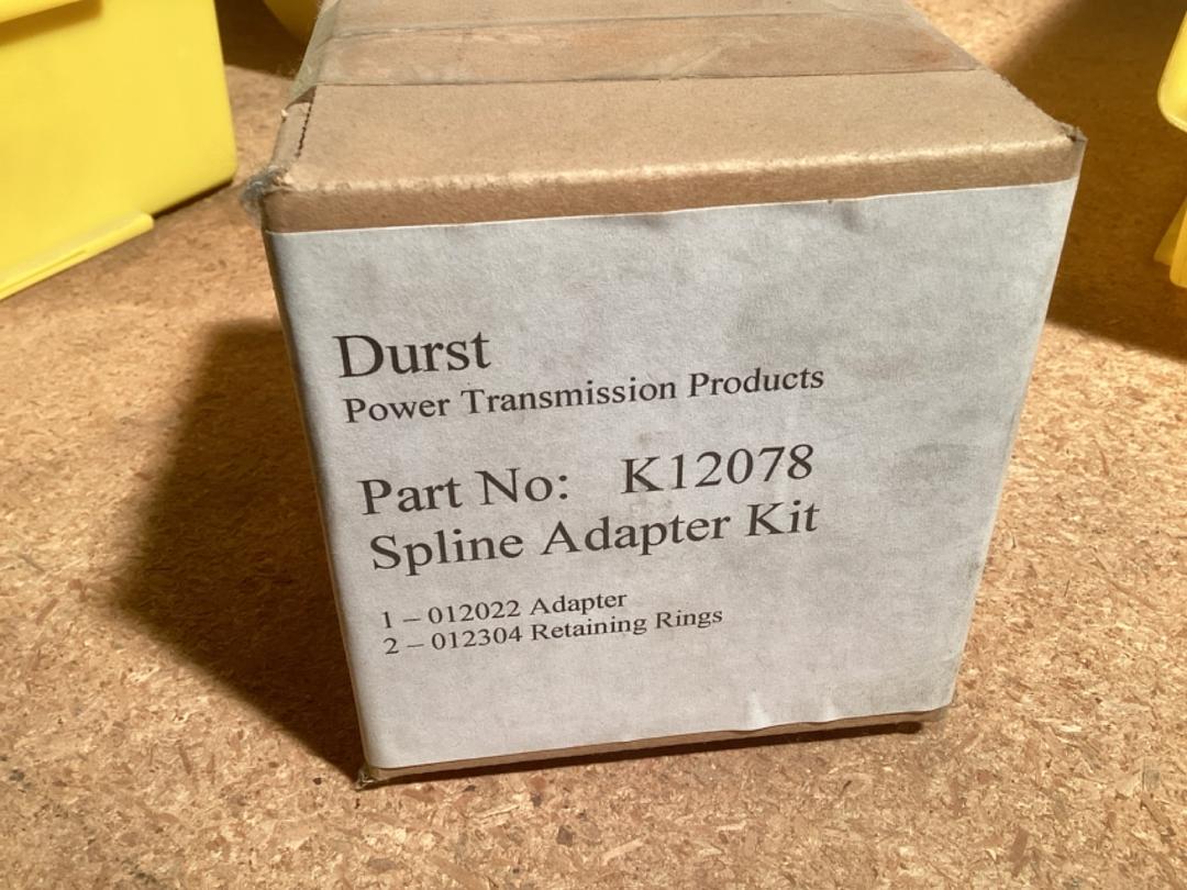 ADAPTERS, DURST SHAFT SPLINED, FOR PUMPS K12078 - Open Top Drive