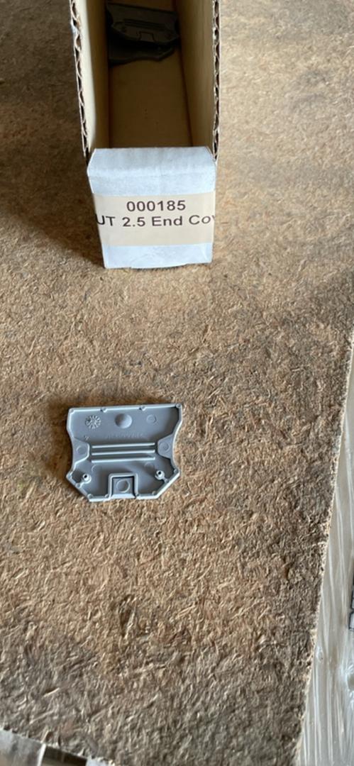 TERMINAL, END COVER, D-UT 2,5/10 - Open Top Drive